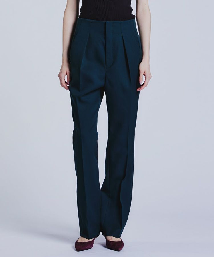 Sov. / ウールハイウエストワイドパンツ(SALE) BOTTOMS Night STORE | ダブルスタンダードクロージング公式通販