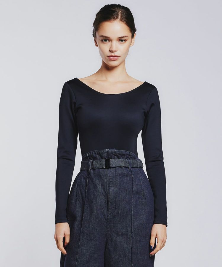 【BLACK FRIDAY対象】Sov. / カップ付きストレッチボディスーツ (OUTLET) Sov. Night STORE | ダブル ...