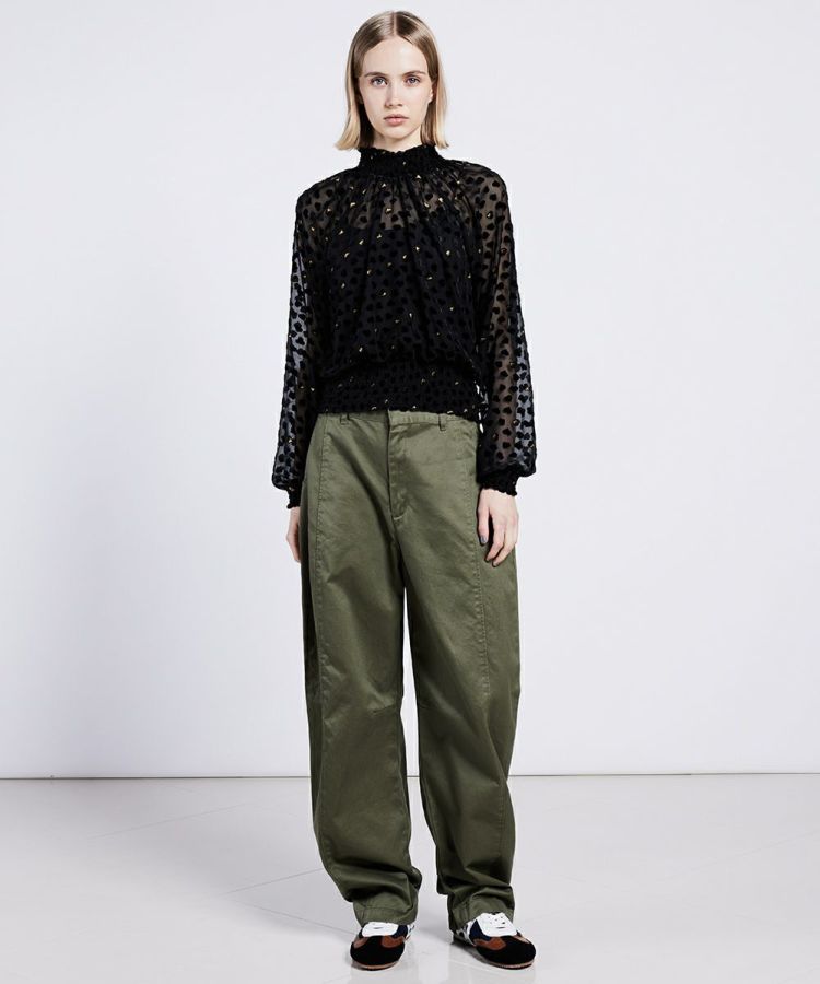 DSC / ハートオパールシャーリングブラウス TOPS Night STORE DSC / ハートオパールシャーリングブラウス TOPS Night STORE