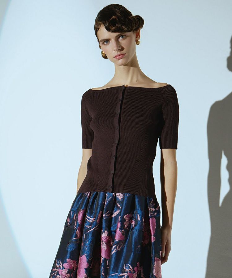 Sov. / ストレッチヤーンオフショルニット TOPS Night STORE | ダブルスタンダードクロージング公式通販